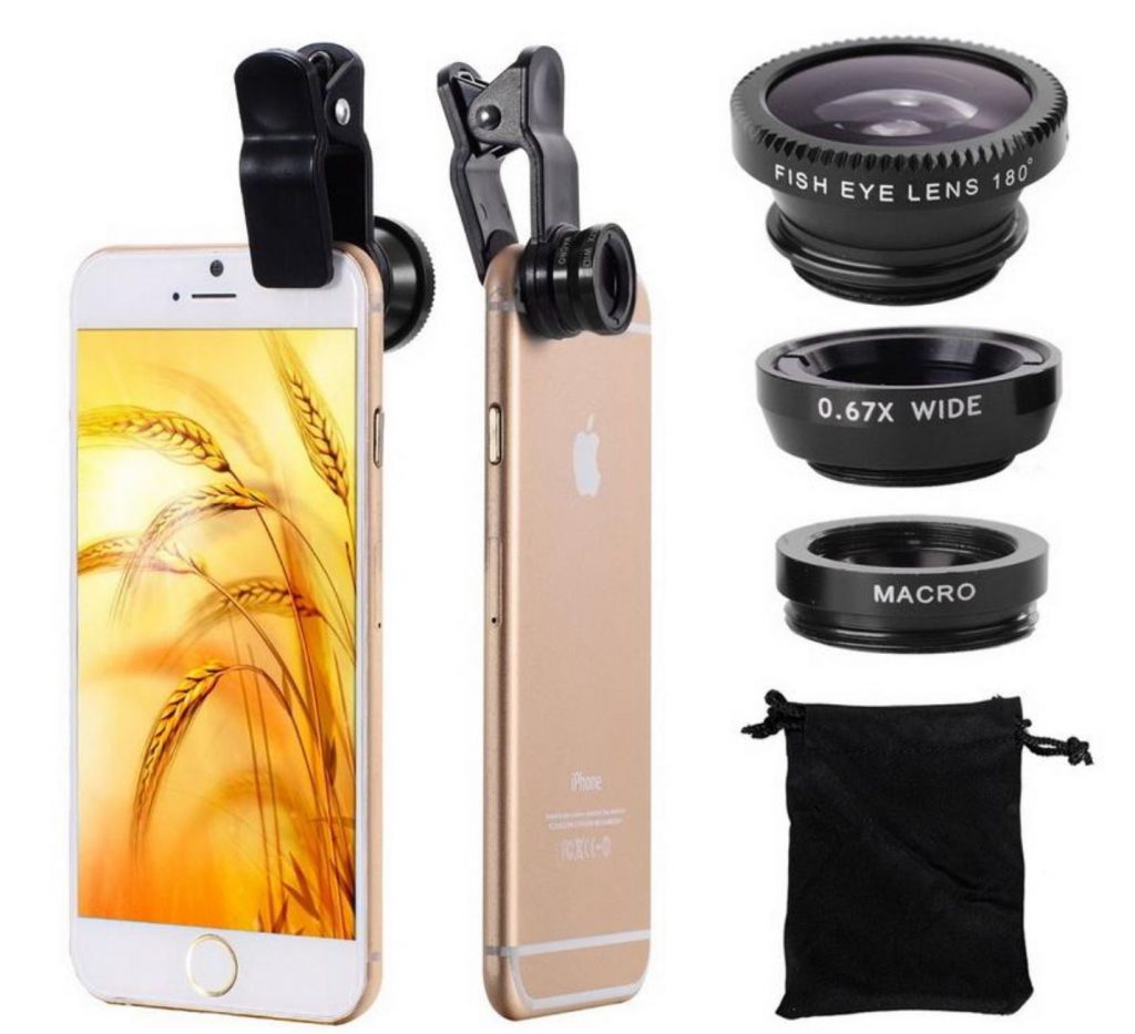 3 in 1 magnifying clip lens for cell phone camera – Splurg'd Studio
