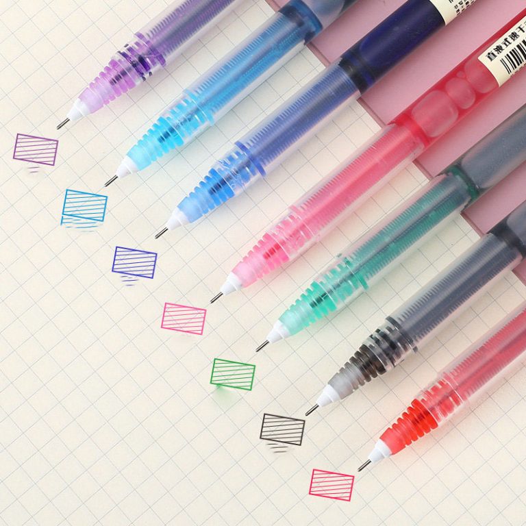 Gel Ink Pen, Stationary Pen with ultra smooth writing. Fine roller ...