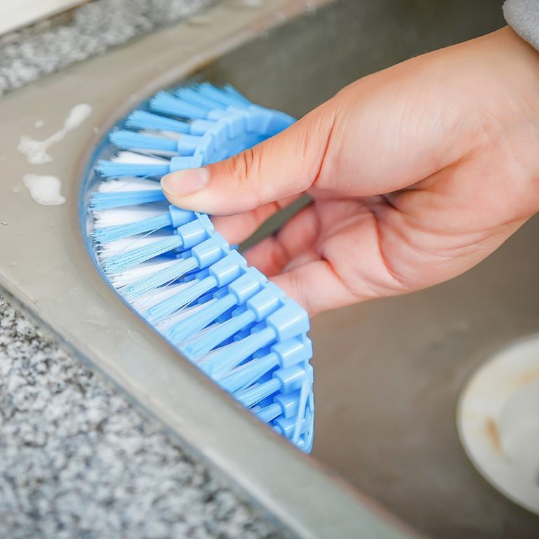 Magic Scrub Brush. Plastic, flexible for easy cleaning flexible soft ...