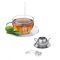 Stainless Steel tea steeper in tea pot shape – Splurg'd Studio