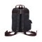 Canvas small size back pack Black – Splurg'd Studio