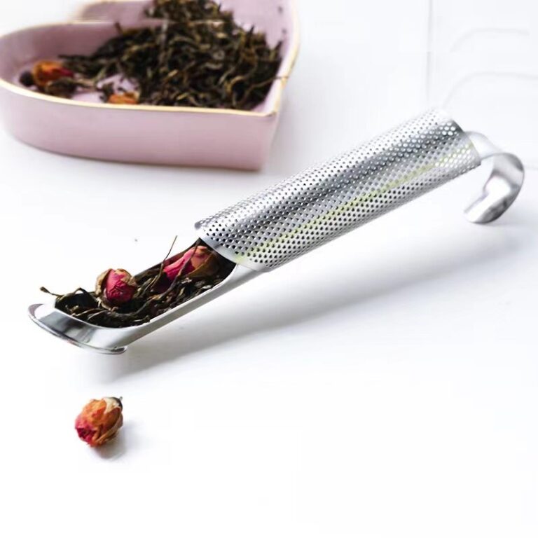Stainless Steel hook Tea Steeper/Infuser with slide open – Splurg'd Studio