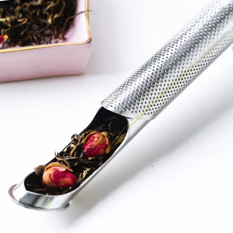 Stainless Steel hook Tea Steeper/Infuser with slide open – Splurg'd Studio